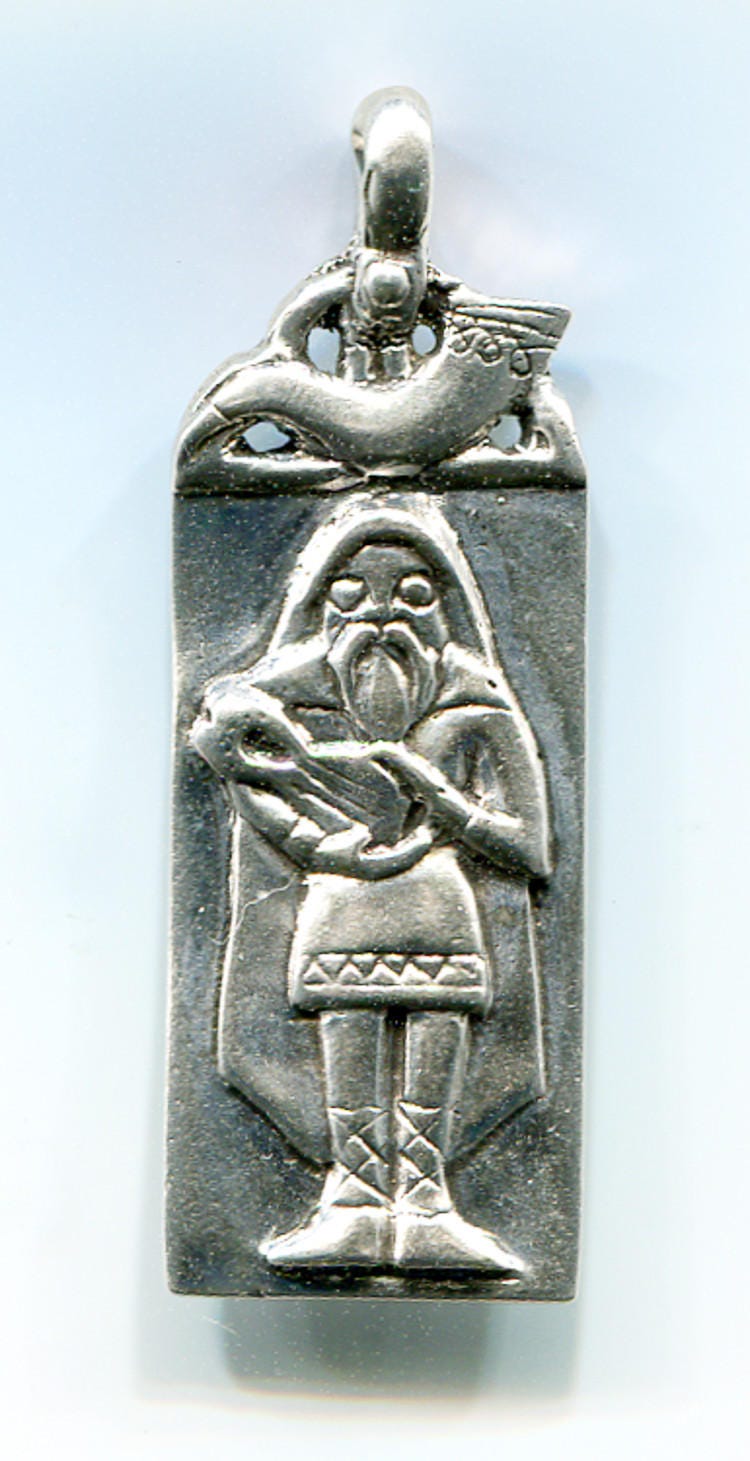 Braggi - Norse God of Bards - 5151S – Dragonscale Jewelry & Fine Arts